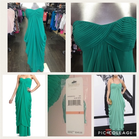 Laundry By Shelli Segal | Dresses | Laundry By Shelli Segal Green ...